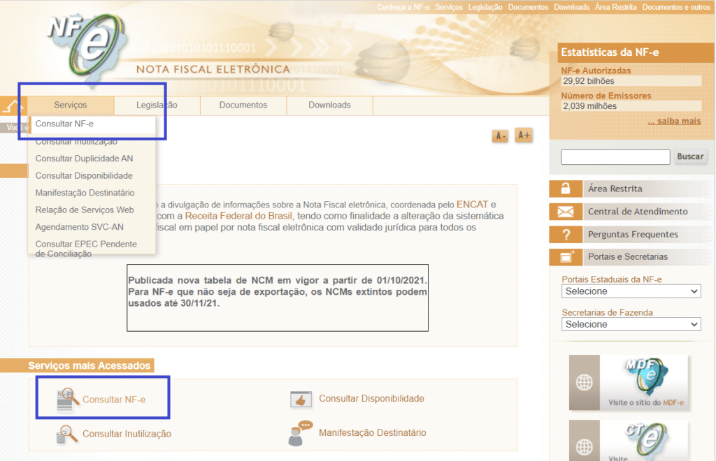 Como consultar NF-e na Sefaz? Aprenda em 3 passos!